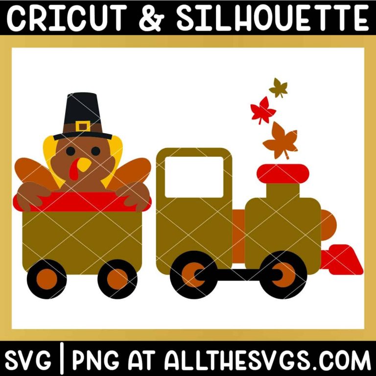 FREE Thanksgiving Train SVG Files [No Sign Up to Download!]
