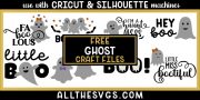 FREE Halloween Ghost SVG Files [No Sign Up to Download!]