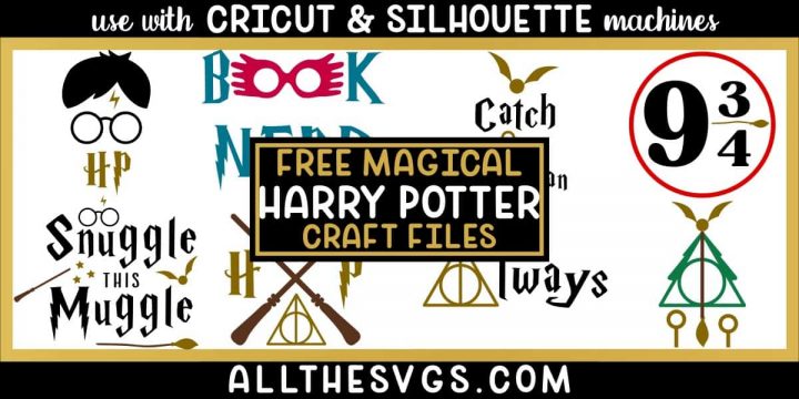 FREE Harry Potter SVG Files [No Sign Up to Download!]