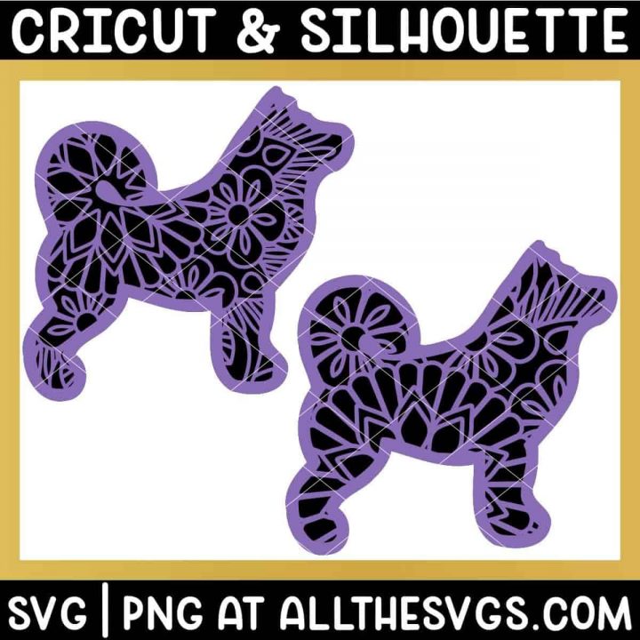 FREE Husky Mandala SVG File [No Sign Up to Download]